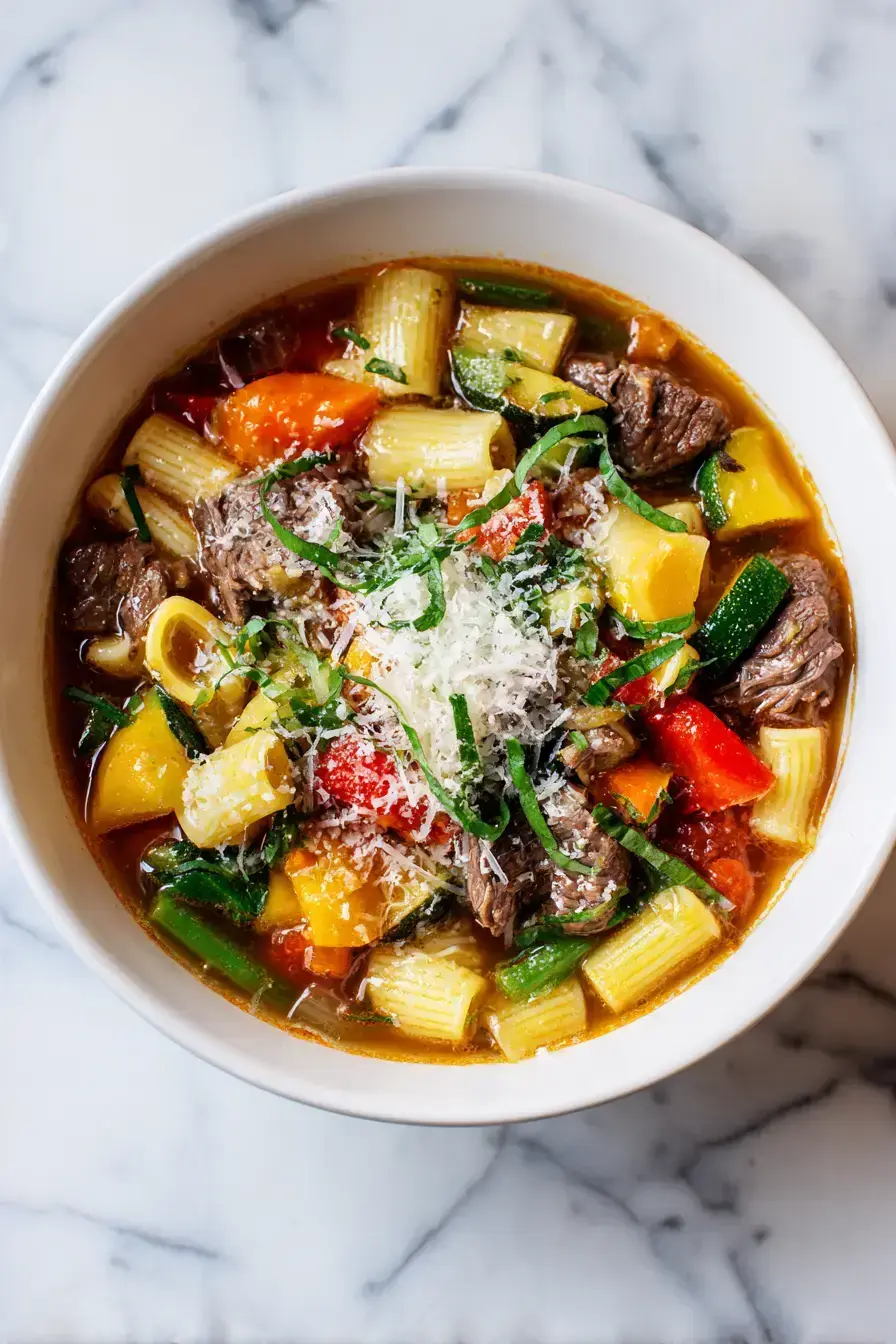 Italian Beef Soup Recipe Hearty Comfort Food